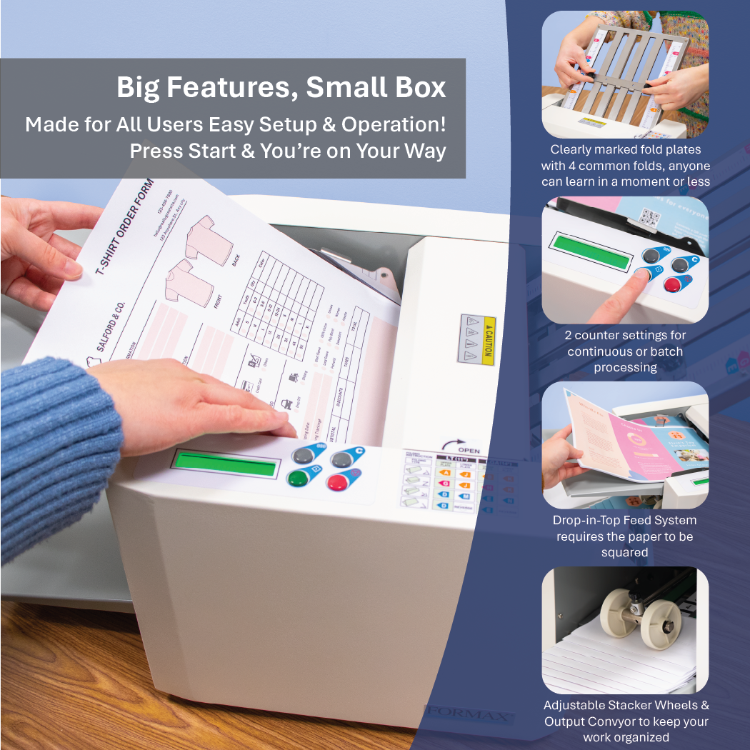 Formax FD 300 Desktop Paper Folder – Formax Machines