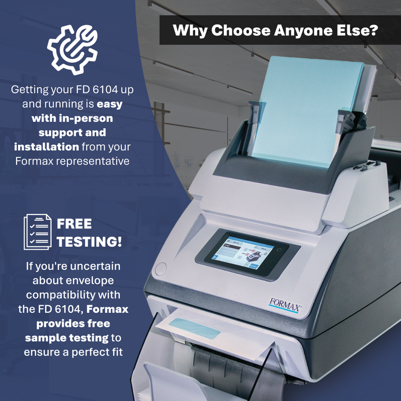 Formax FD 6104 Paper Folder & Inserter – Formax Machines